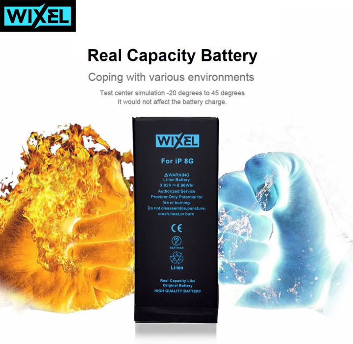WIXEL Baterai Iphone 13 Batre Batrai Battery Dual Double Power HP ...