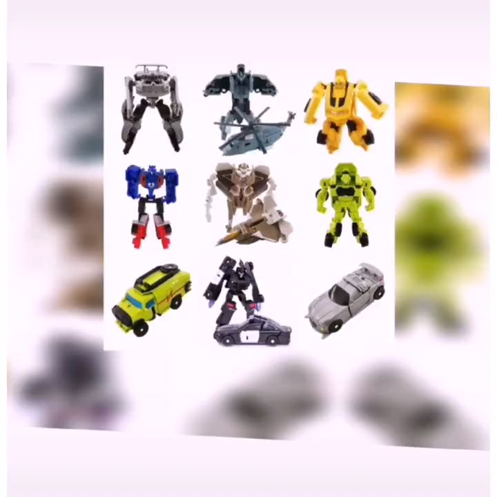 🔥100%จริง🔥เด็ก MINI Optimus Prime Bumblebee Transformers หุ่นยนต์ ...