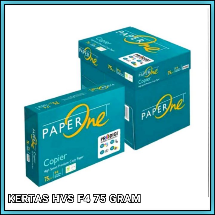 Kertas HVS F4 75 Gram Paper One Isi 200 Lembar | Lazada Indonesia