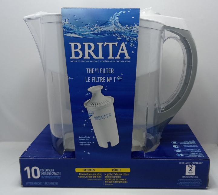 BRITA PITCHER WATER FILTRATION SYSTEM 10 CUPS | Lazada PH