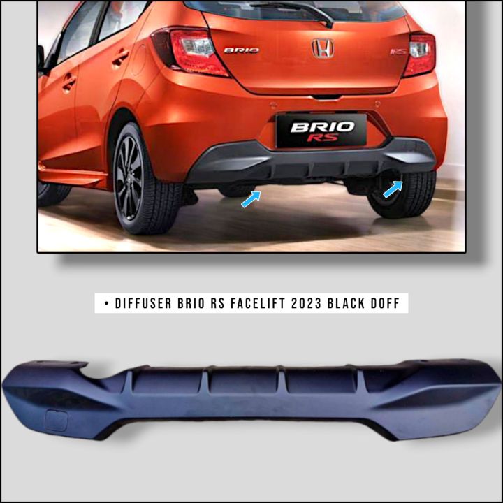 Diffuser Brio model RS 2023 Body Kit Belakang Brio semua tipe tahun ...