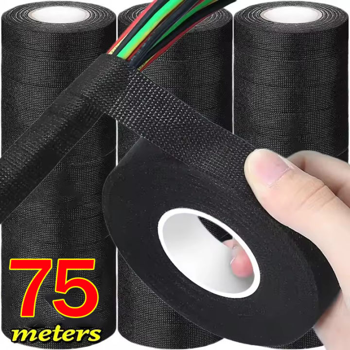 5 Rolls Electrical Tape / Heat Resistant Harness Tape / Insulation ...