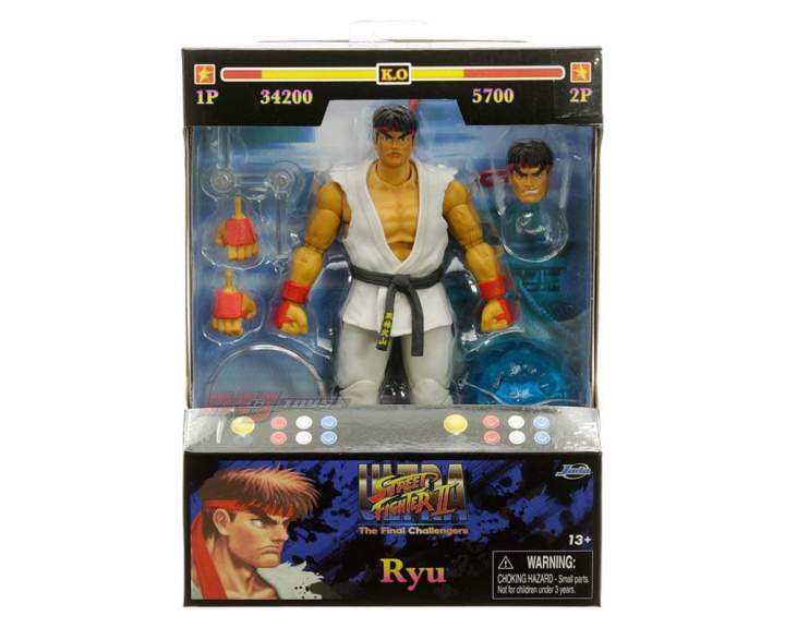 Jada Ryu Street Fighter II Ultra The Final Challengers - 6 inches ...