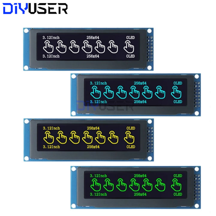 3.12 inch OLED Display Module SSD1322 256x64 for Arduino STM32 ...