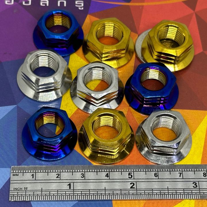 Heng Nut NO.17 for M12 bolts Raider/Wave/ Honda Axles (Sold Per Piece ...