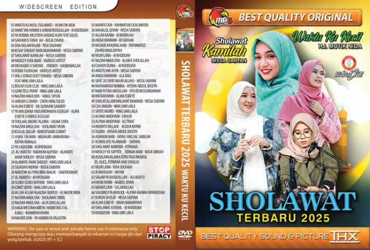 Kaset mp5 lagu sholawat terbaru 2025 | Lazada Indonesia