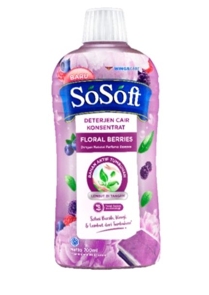 SO SOFT Liquid detergen 700 ml | Lazada Indonesia