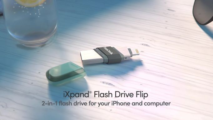 SanDisk® iXpand™ Flash Drive Flip (64GB/ 128GB/ 256GB) | Lazada