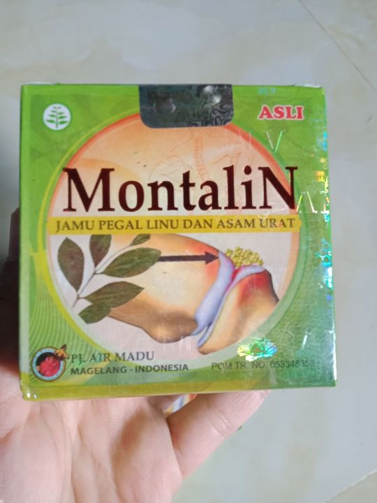 1 Box Original Montalin Herbal Capsule Supplement for Joint Pain and ...