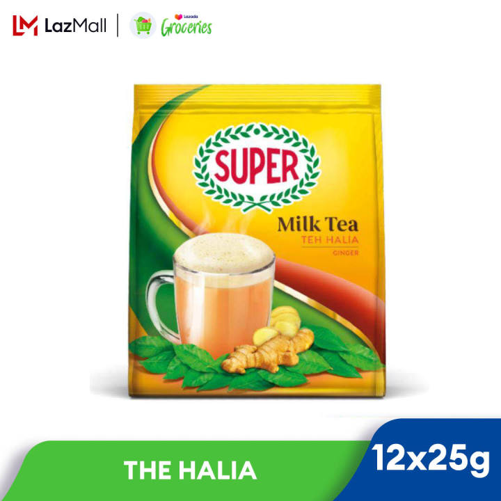 SUPER TEA - Teh Halia 3 in 1 12s x 25g | Lazada