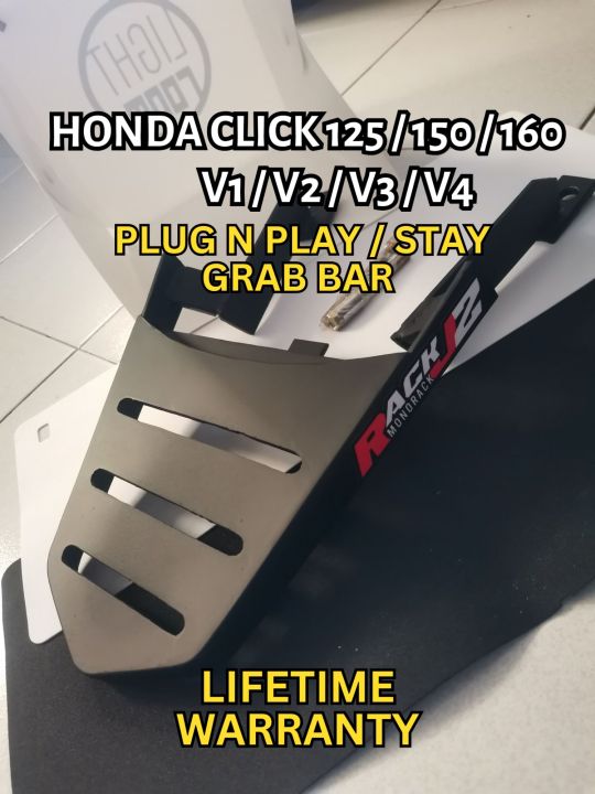 Rack Monorack for Honda Click 125/150/160 Bracket V1/V2/V3/V4 Stay Grab ...