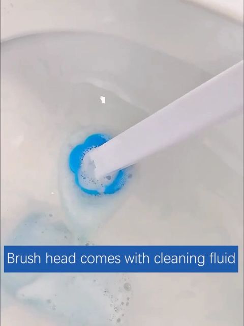 Toilet Brush disposable toilet bowl cleaning brush set cleaner system ...