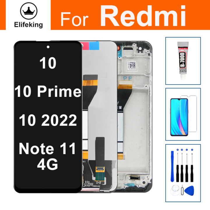 6.5'' LCD For Xiaomi Redmi 10 Prime 10 2022 Note 11 4G 21061119AG ...