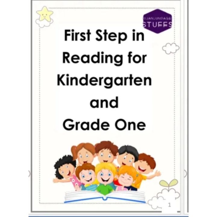 First Step in Reading for Kindergarten and Grade One | Lazada PH