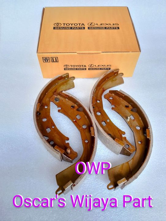 BRAKE SHOE KAMPAS REM TROMOL BELAKANG MOBIL TOYOTA HIACE COMUTTER ...