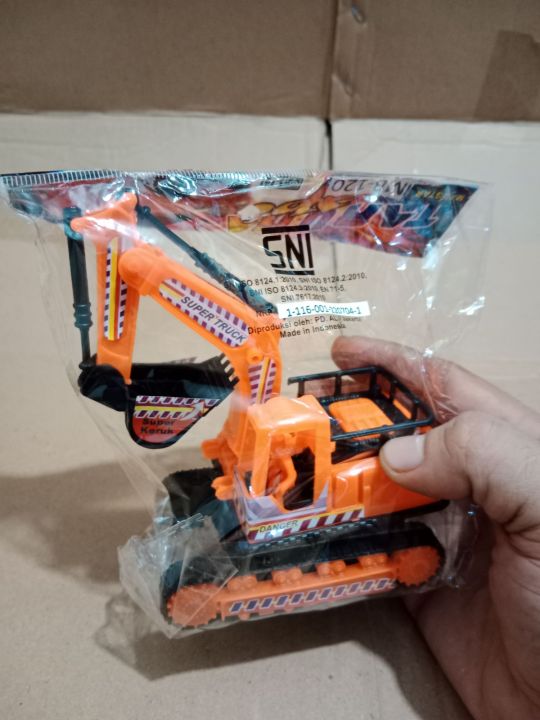 Mainan Truk Kontruksi Becko Mini Mb 120 Lazada Indonesia