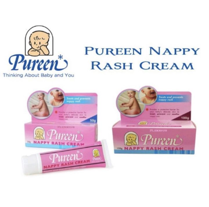 Pureen Nappy Rash Cream 50g/ 100g (expiry date: 03/27) | Lazada