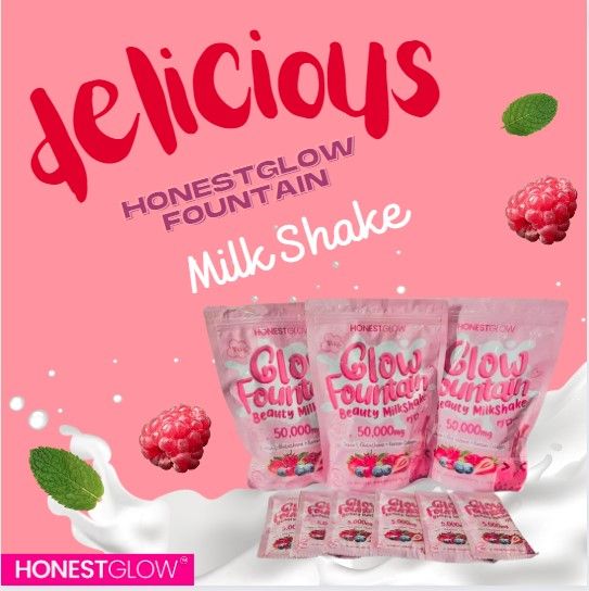 Pink White 30 Capsules 500 mg Per Capsule by Honestglow + Free ...