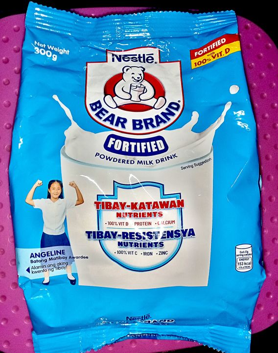 BEAR BRAND FORTIFIED POWDERED MILK DRINK 300G | Lazada PH