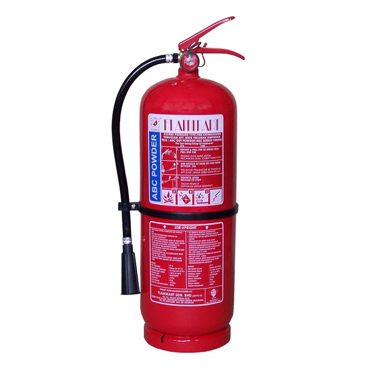 Alat Pemadam Api Flammart 9kg Fire Extinguisher Portable without Bomba ...