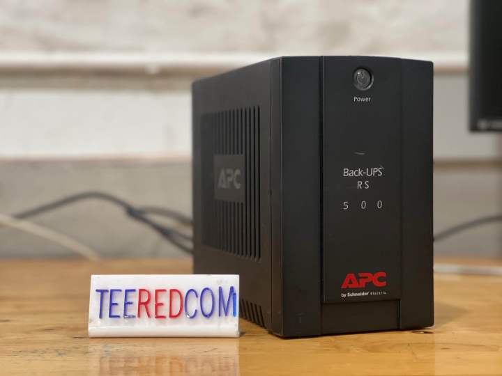 เครื่องสำรองไฟ apc back ups Rs 500 ไม่มีเเบต นำไปใส่เเบตใช้งานได้เลย ...
