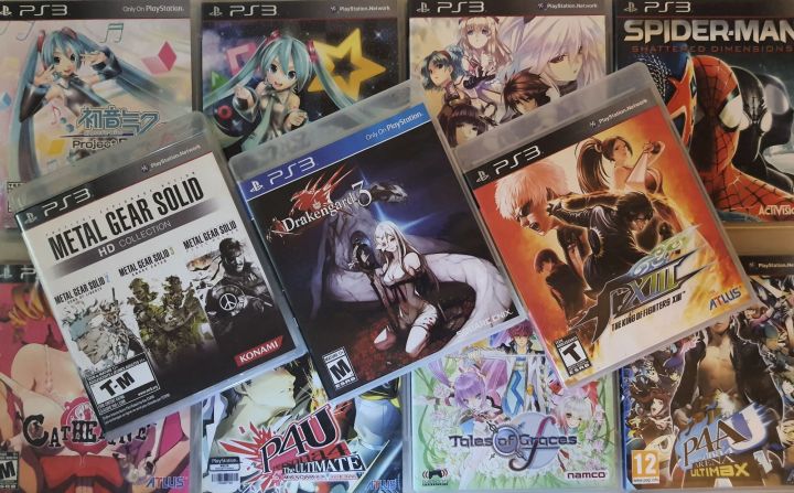 PS3 CD GAMES RARE FINDS Drakengard 3 Persona 4 Mayonaka Project Diva ...