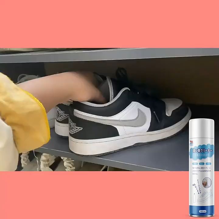 Imported from Japan White shoe cleaner 360ml Shoe wipes cleaner No need ...