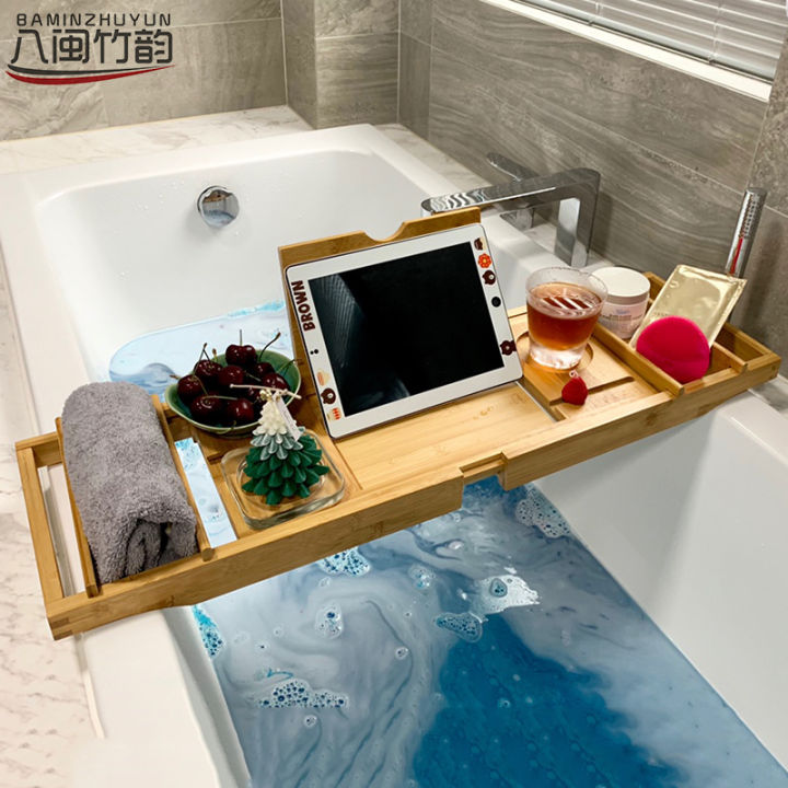 European-Style Non-Slip Retractable Bathtub Tray Adjustable Bathtub ...