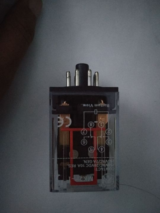 relay MK2P-I 250vac/28vdc 10a res 250vac/7a gen ready juragan | Lazada Indonesia