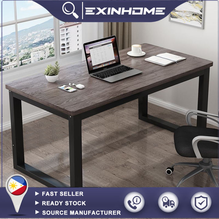EXINHOME Modern Simple Computer Desk Computer Table Foldable Table ...