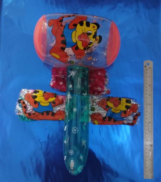 Mainan Anak Balon Tiupan Palu Gambar Macan | Lazada Indonesia
