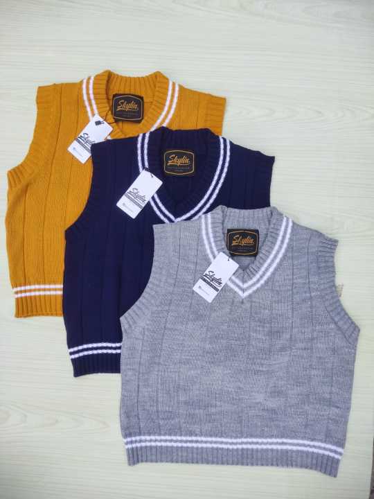 Rompi Anak TK SD Vest Knit SKYLIN Knitwear | Lazada Indonesia