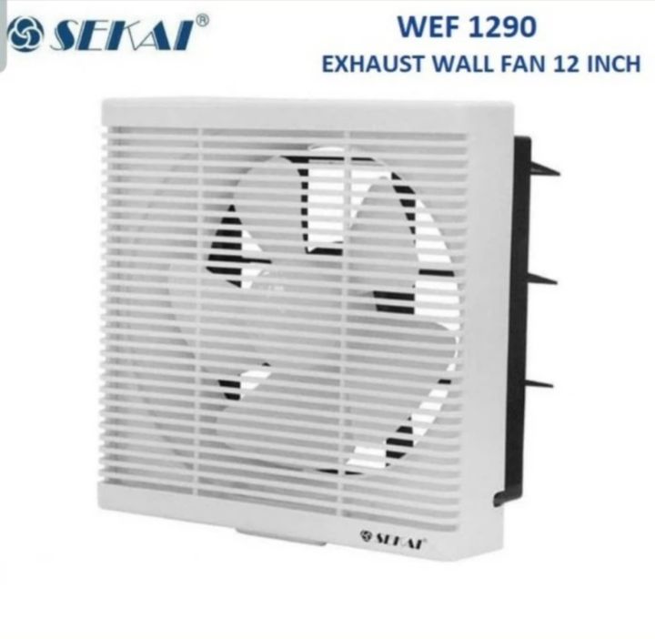 SEKAI EXHAUST FAN/ DINDING-TEMBOK Ukuran 12 Inch WEF-1290 | Lazada ...