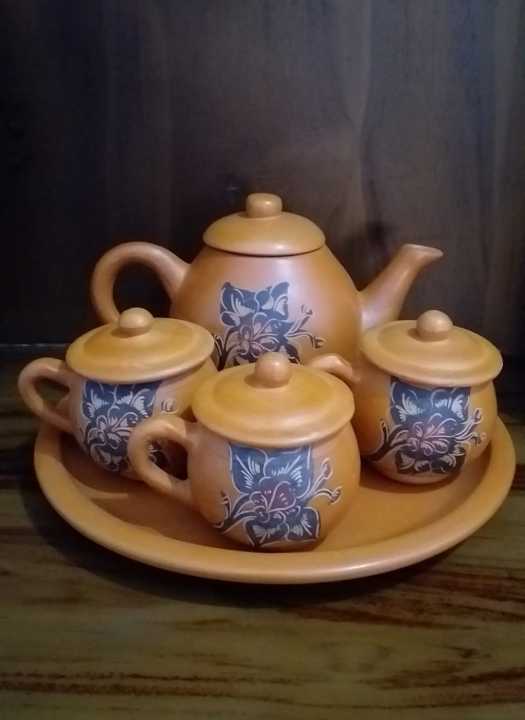 poci set gelas tanah poci lemah | Lazada Indonesia