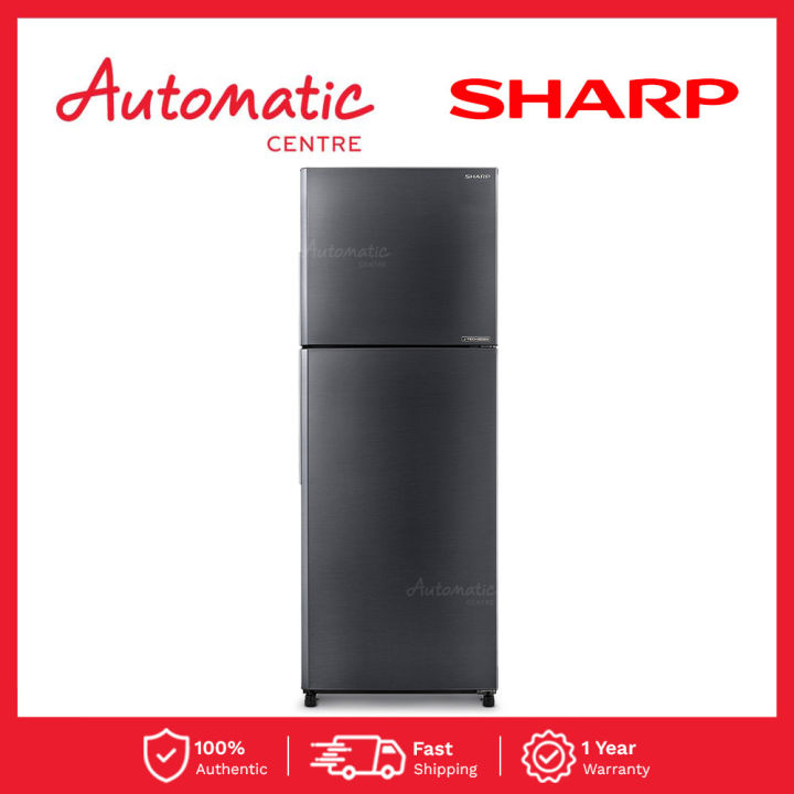 Sharp SJ-FTS08BVS-DS 7.9 cu.ft Top Mount Refrigerator J-Tech Inverter ...