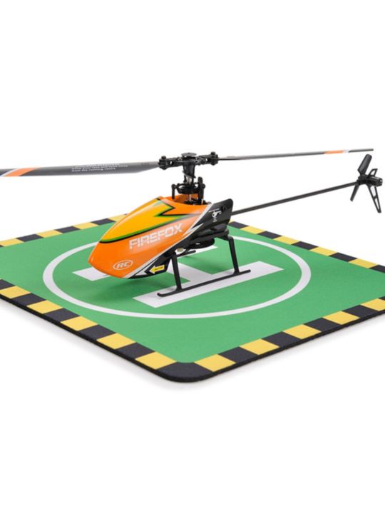Quiet Charging Single Rotor Helicopter 4 Channel Remote Control Indoor ...