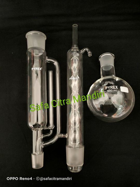 Soxhlet Extractor 500ml Pyrex | Lazada Indonesia
