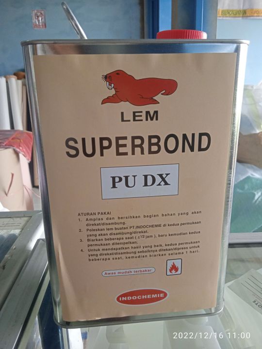 LEM PU SUPERBOND / PU DX / PU MX / INDOCHEMIE / LEM KARET / LEM SANDAL / LEM SEPATU / LEM ...