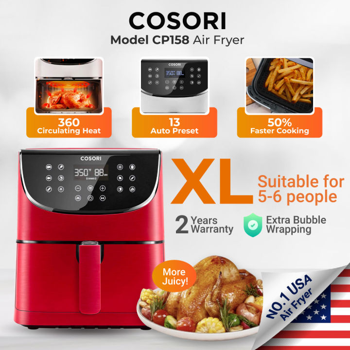 COSORI Premium Max XL Large Air Fryer Cooker with Touch Screen Panel 5 ...