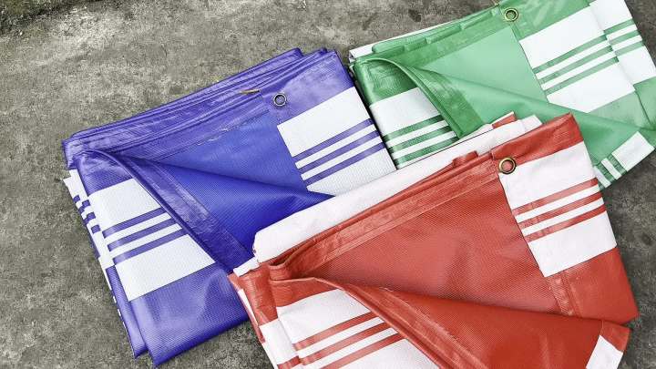 with ROPE ROLL UP & DOWN STRIPES PVC TYPE 100% WATERPROOF TRAPAL LONA ...