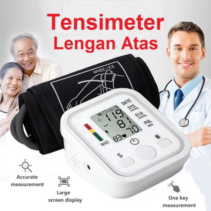 Tensi Digital Alat Pengukur Tekanan Darah Tensimeter Digital Pengukur ...