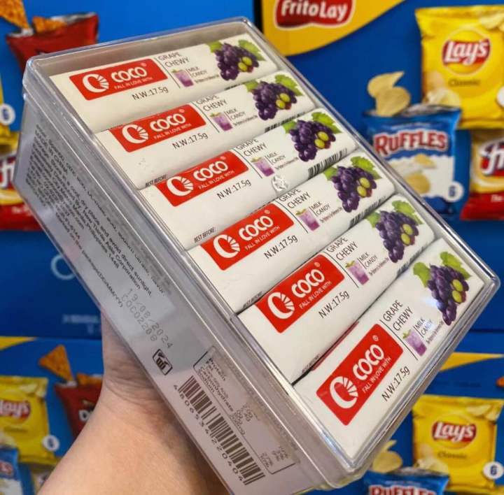 Coco Grape/Pineapple/Strawberry Chewy Milk Candy | Lazada PH