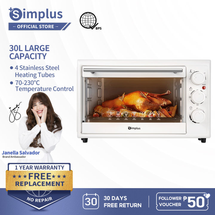 Simplus 12L/30L Electric Oven Air Fryer Oven Multifunctional Household ...