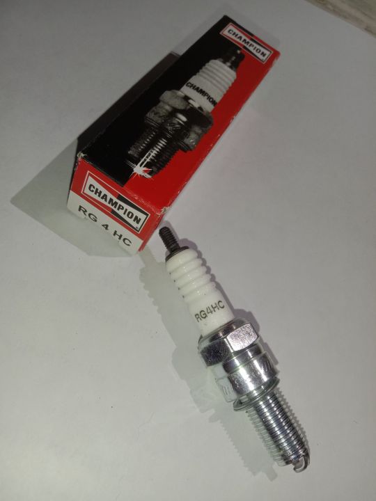 Busi Champion RG4HC Vixion Jupiter MX Kharisma Nmax Supra X 125 Beat ...