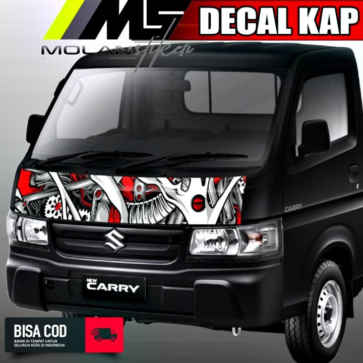 Decal Sticker Striping Variasi Kap/Kabin New Suzuki Carry Pickup ...