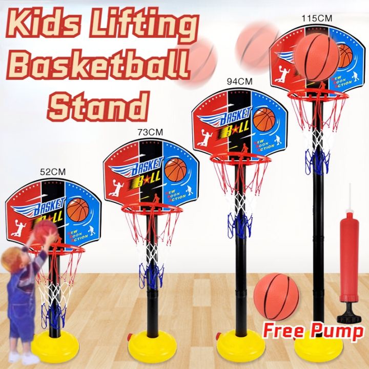 Children's Basketball Stand Sports Adjustable Lifting Shooting Toy ...