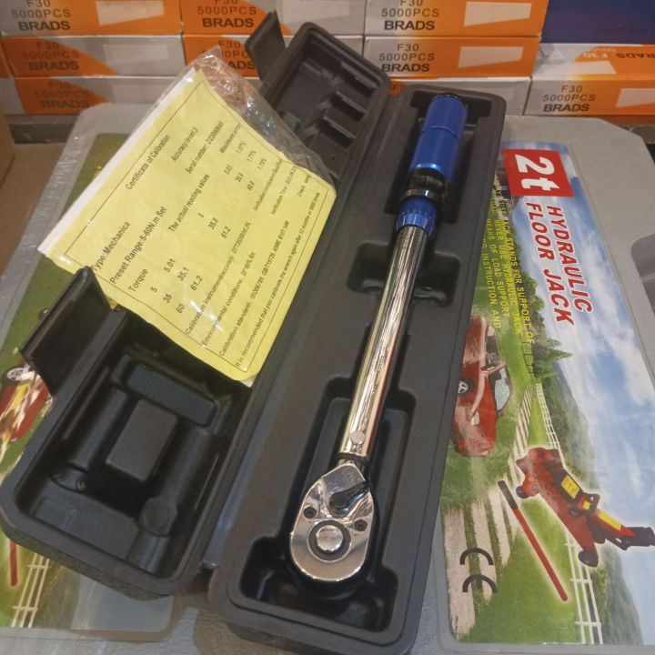 makute Japan torque wrench 3/8 drive click type (10-60 N.m) | Lazada PH