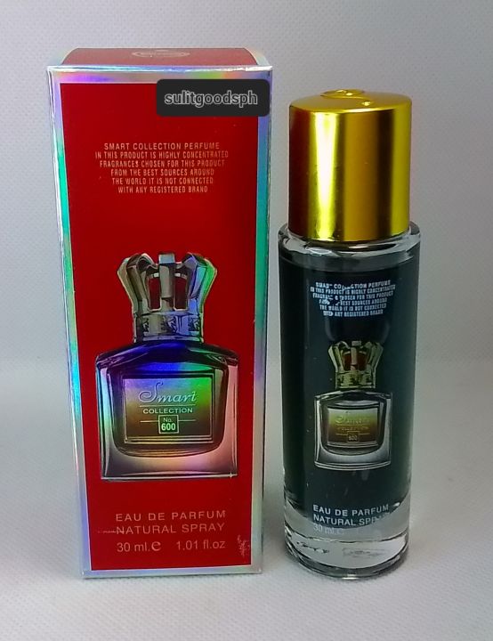 SMART COLLECTION PERFUME NO. 600 FOR MEN 30 ML EDP | Lazada PH