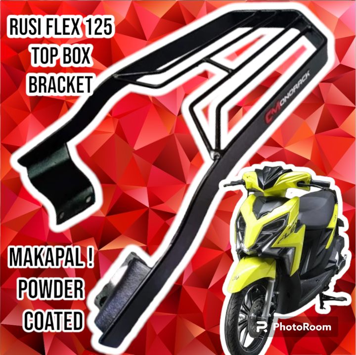 MOTORCYCLE TOP BOX BRACKET FOR RUSI FLEX | Lazada PH