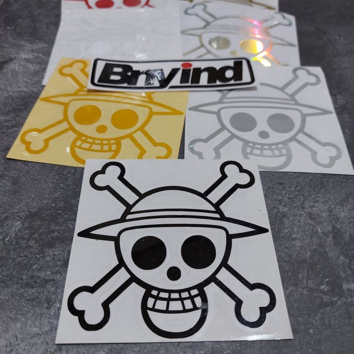 STICKER ONE PIECE STICKER MOBIL MOTOR CUTTING | Lazada Indonesia